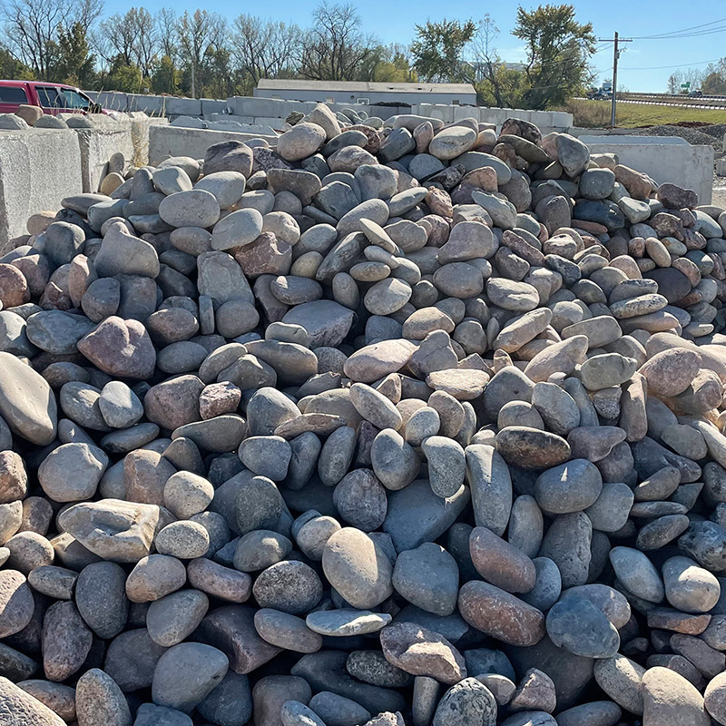 Colorado Cobble Rainbow - Riverbend - Kansas City's Bulk Rock Supplier