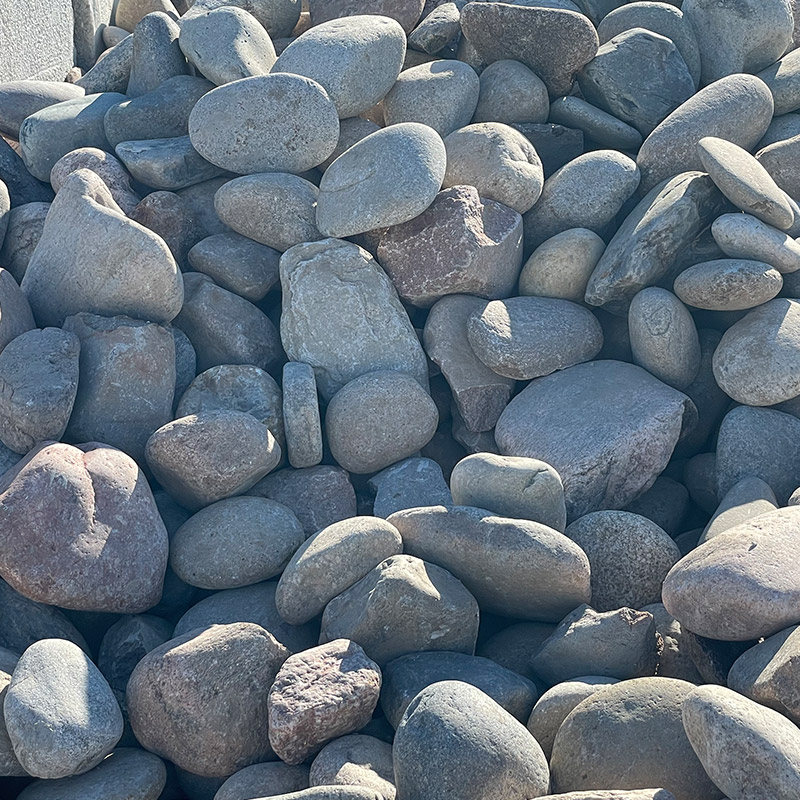 Colorado Cobble Rainbow - Riverbend - Kansas City's Bulk Rock Supplier