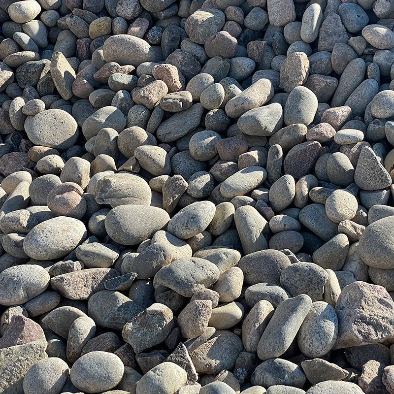 Colorado Cobble Rainbow - Riverbend - Kansas City's Bulk Rock Supplier