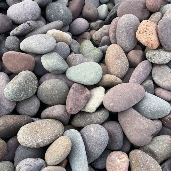 Red Mexican Beach Pebbles - River Bend - Kansas City's Decorative Rock ...